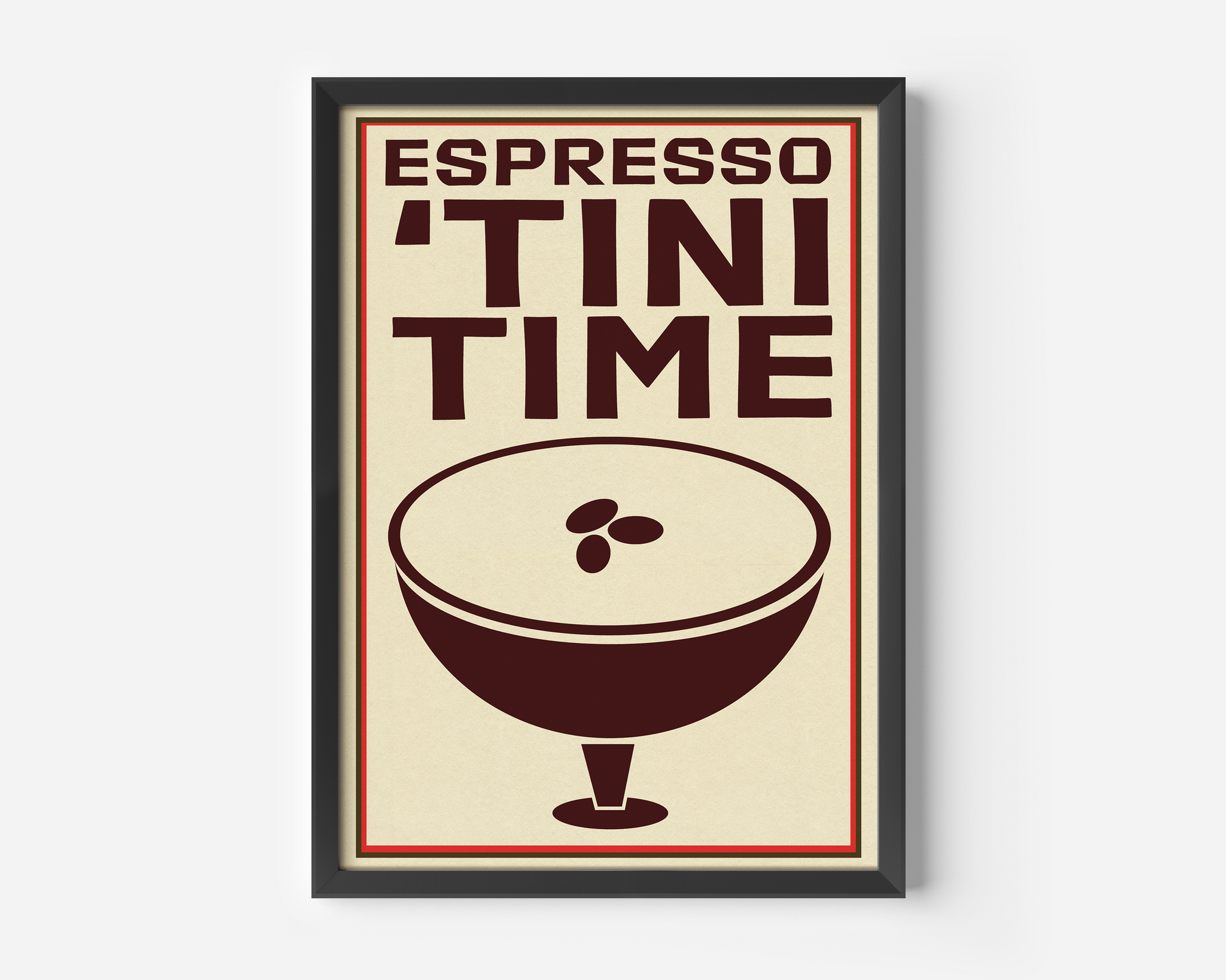 Espresso 'Tini Time Print – Illustrated by Weezy