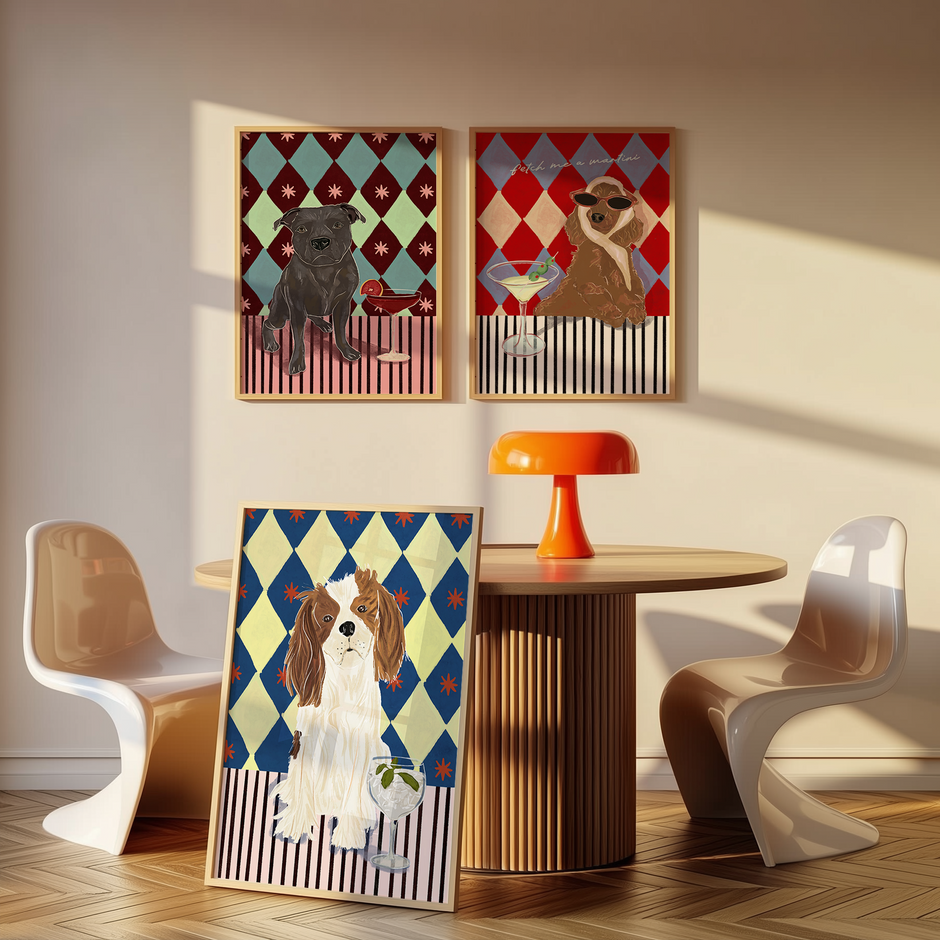 Illustrated by Weezy | Colourful Art Prints | Poster Shop