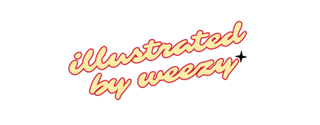 Illustrated by Weezy | Colourful Art Prints | Poster Shop